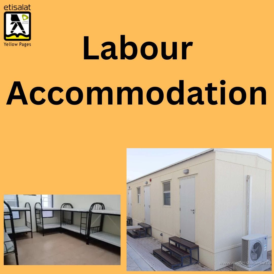 Labour & Staff Accommodation in UAE - Mdahmadkhan - Medium