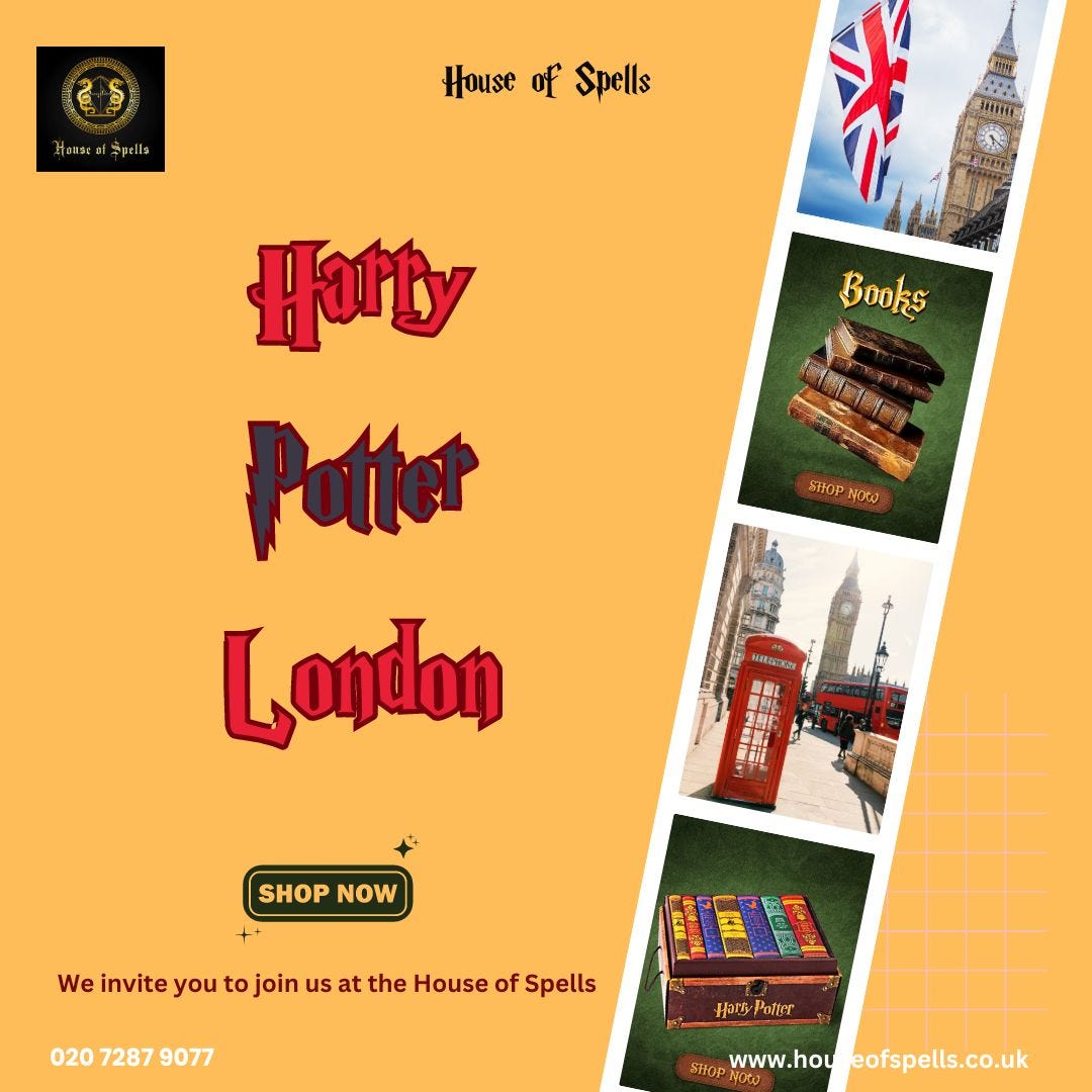 Harry Potter London | House of Spells | by House of spells | Aug, 2024 ...