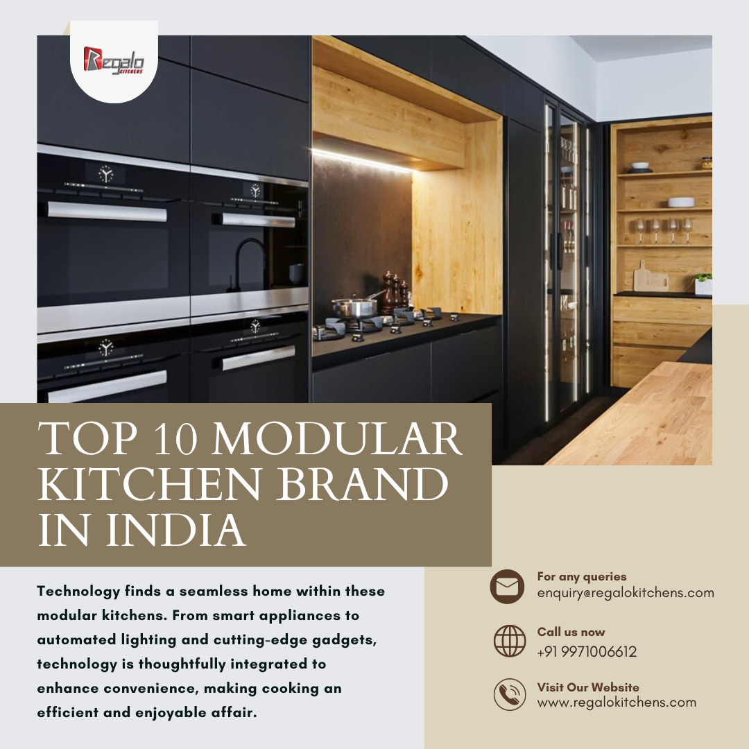 Top 10 Modular Kitchen Brand In India - Regalo Kitchens - Medium