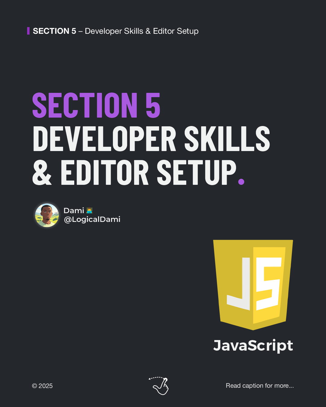 Section 5 — Developer Skills & Editor Setup | by DamiStacks | Medium