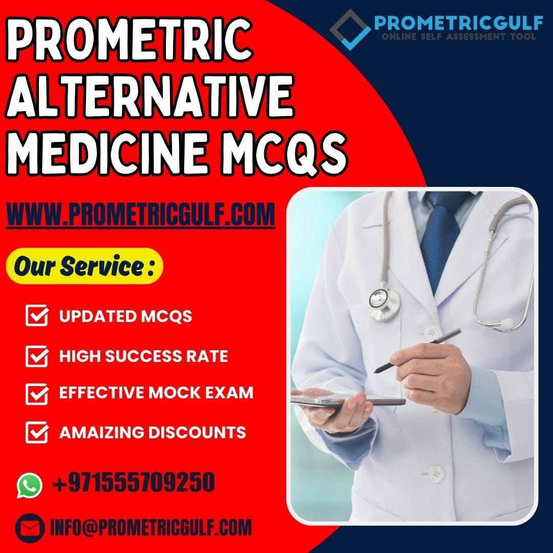 Alternative Medicine Prometric exam Prep Study Materials 2024 ...