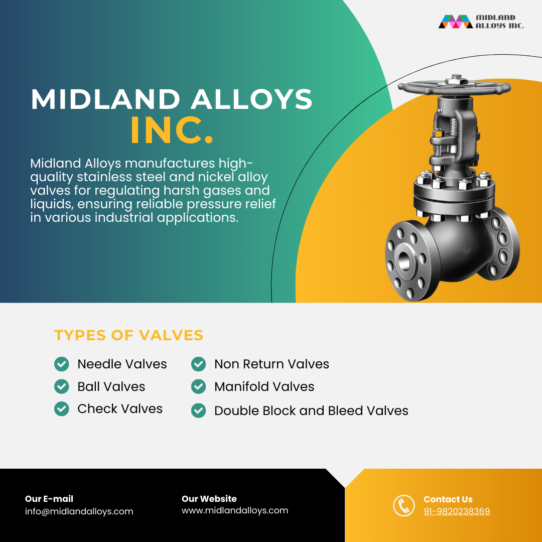 midlandMidland Alloys Inc.: Best Stainless Steel Valve Exporter ...