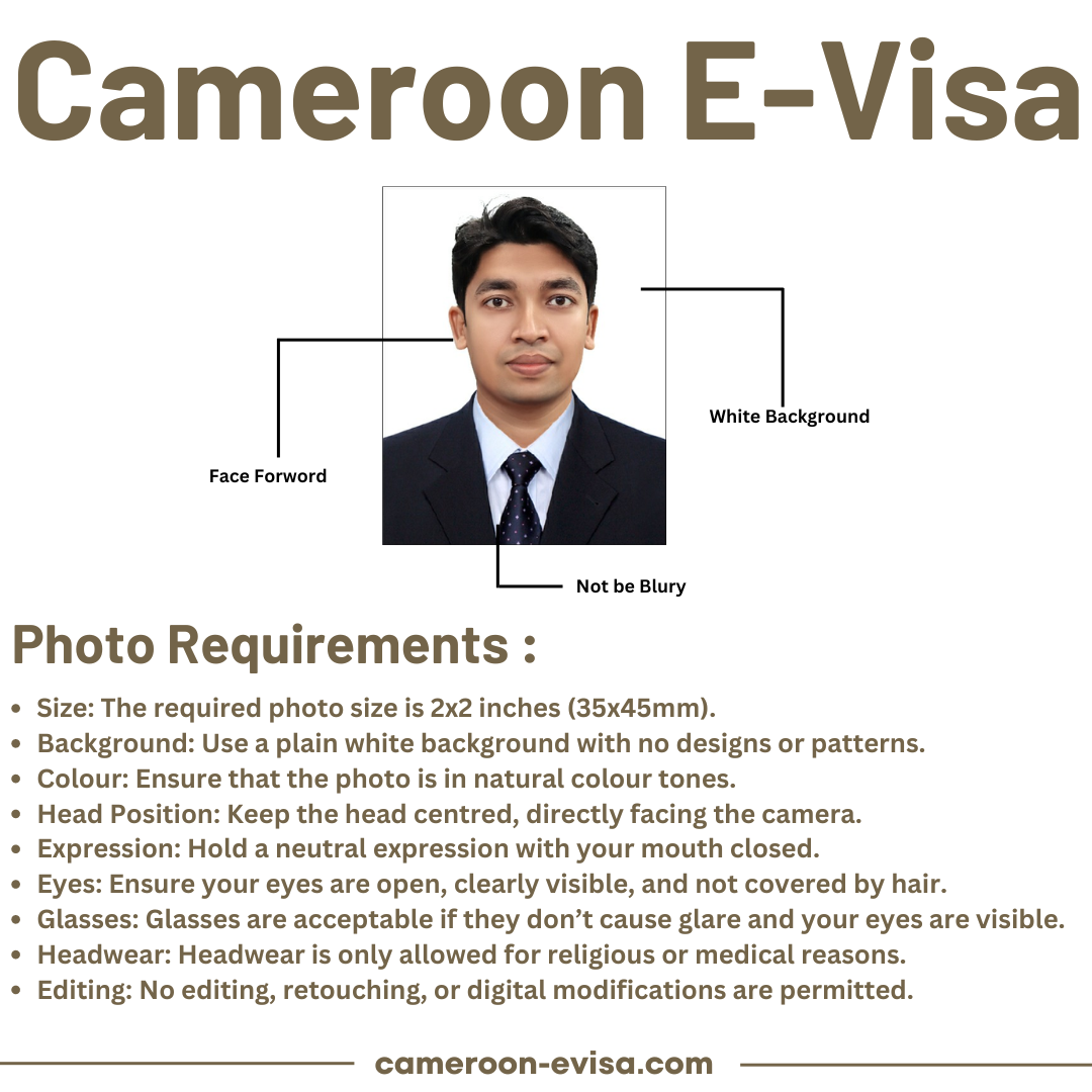 Cameroon E-Visa Photo Requirements - cameroonevisa - Medium