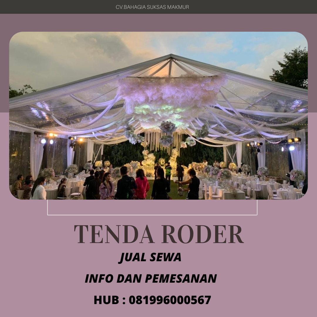 jual dan sewa tenda roder kapasitas besar - rini agustin - Medium