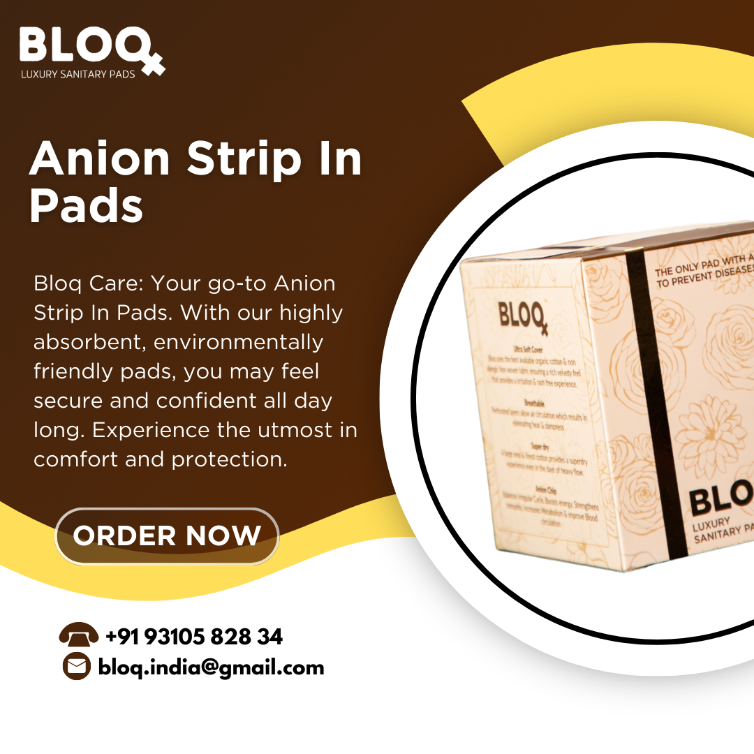 Anion Strip In Pads | Bloq Care - Bloq Care - Medium