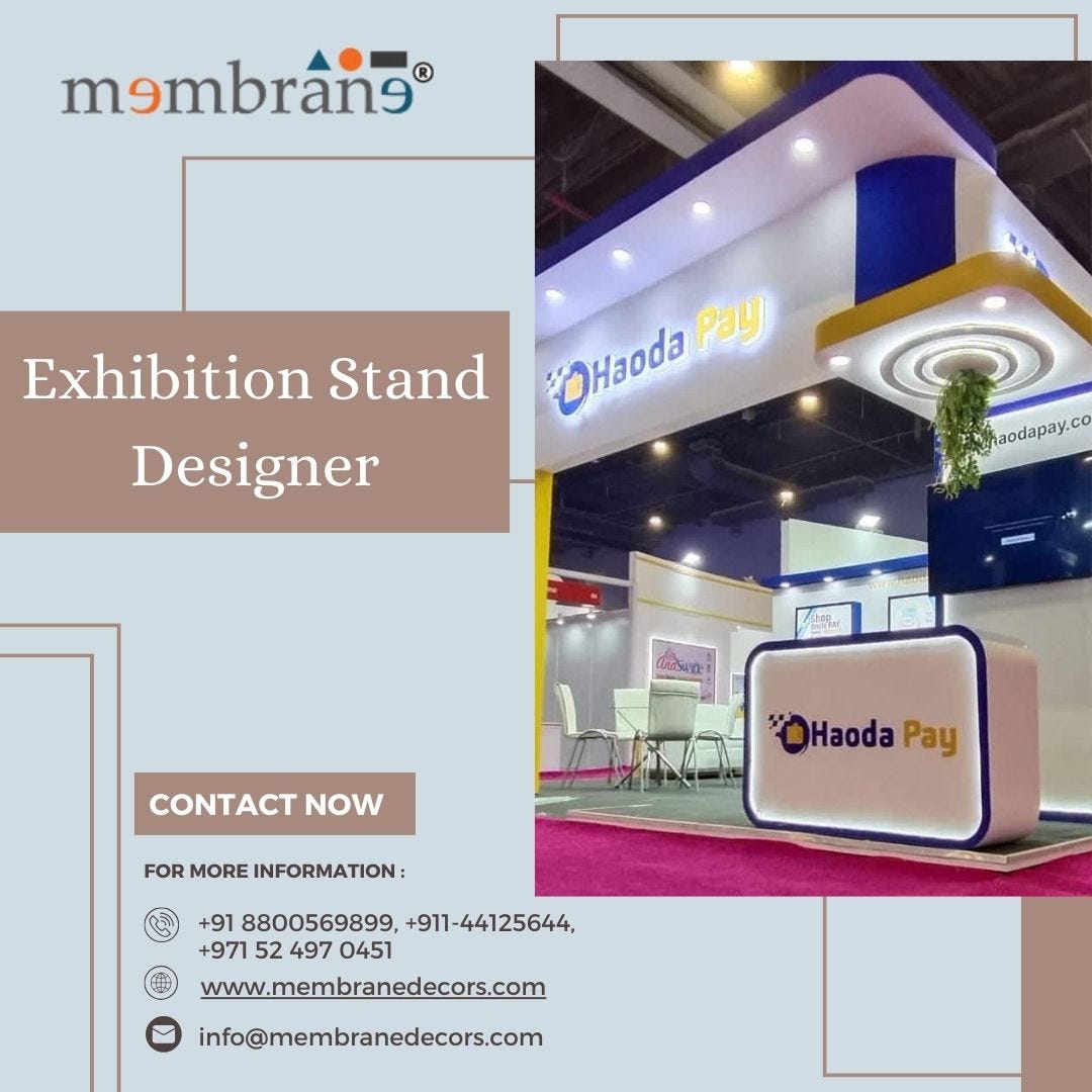 Exhibition Stand Designer - Membrane Decors - Medium