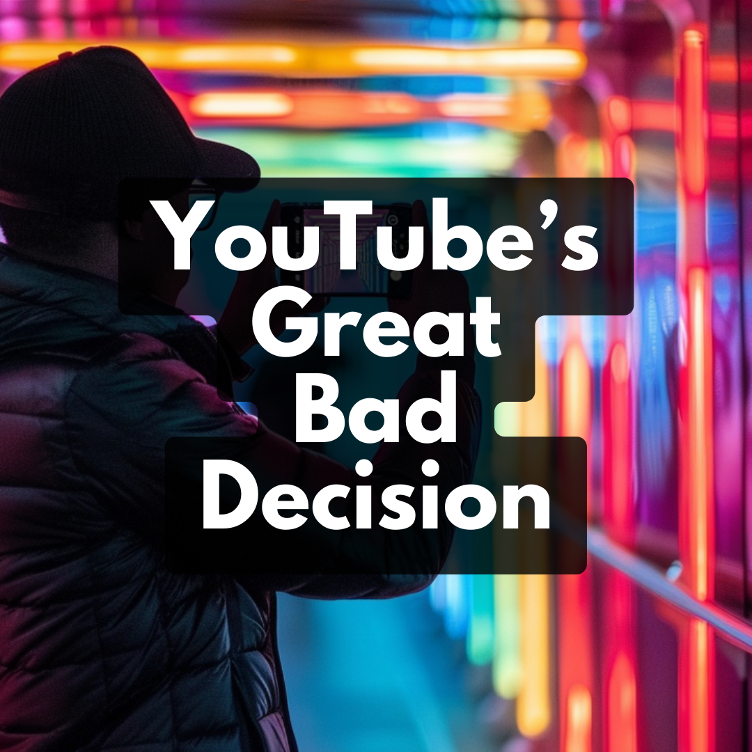 This Is YouTube’s Great Bad Decision | by Chris Hurst | Medium