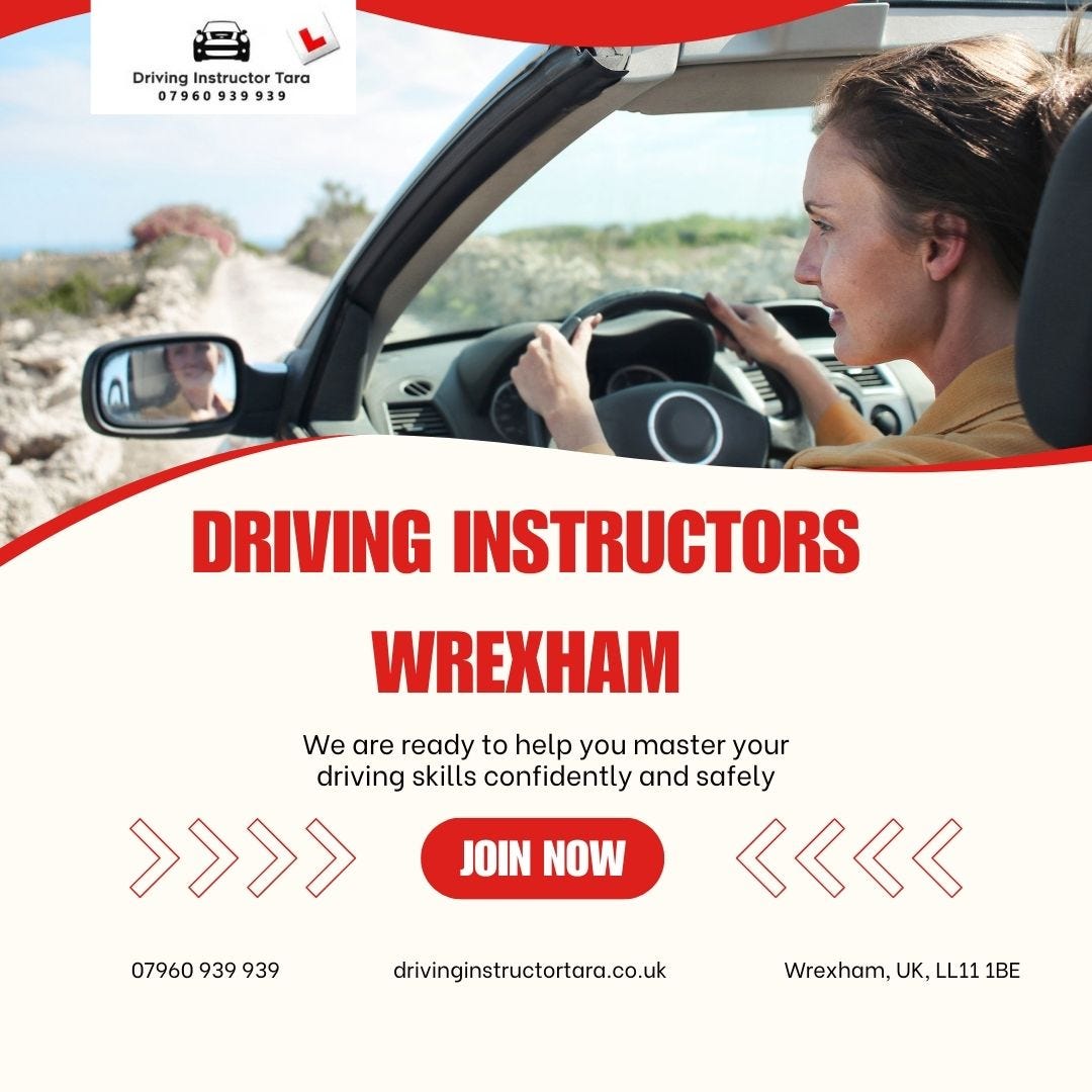 Master the Roads of Wrexham with Confidence: Driving Lessons at Driving ...