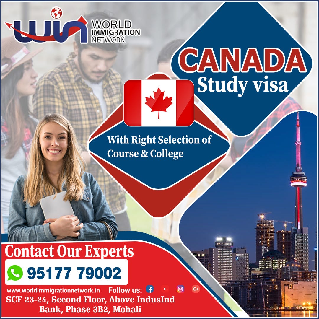 Canada Study Visa With Right Select of Course & College - World ...