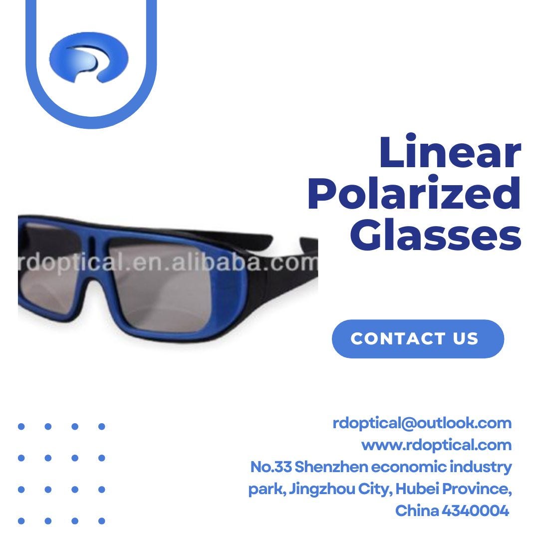 Linear Polarized Glasses - Rdoptical - Medium