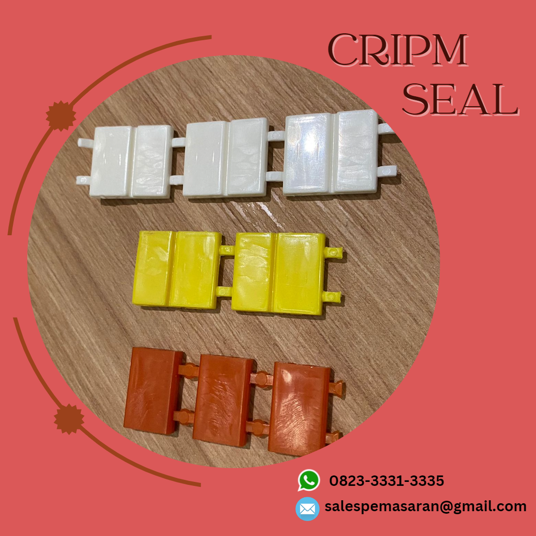 Cripm Seal,segel meter pln, segel meter listrik, segel pdam | by ...