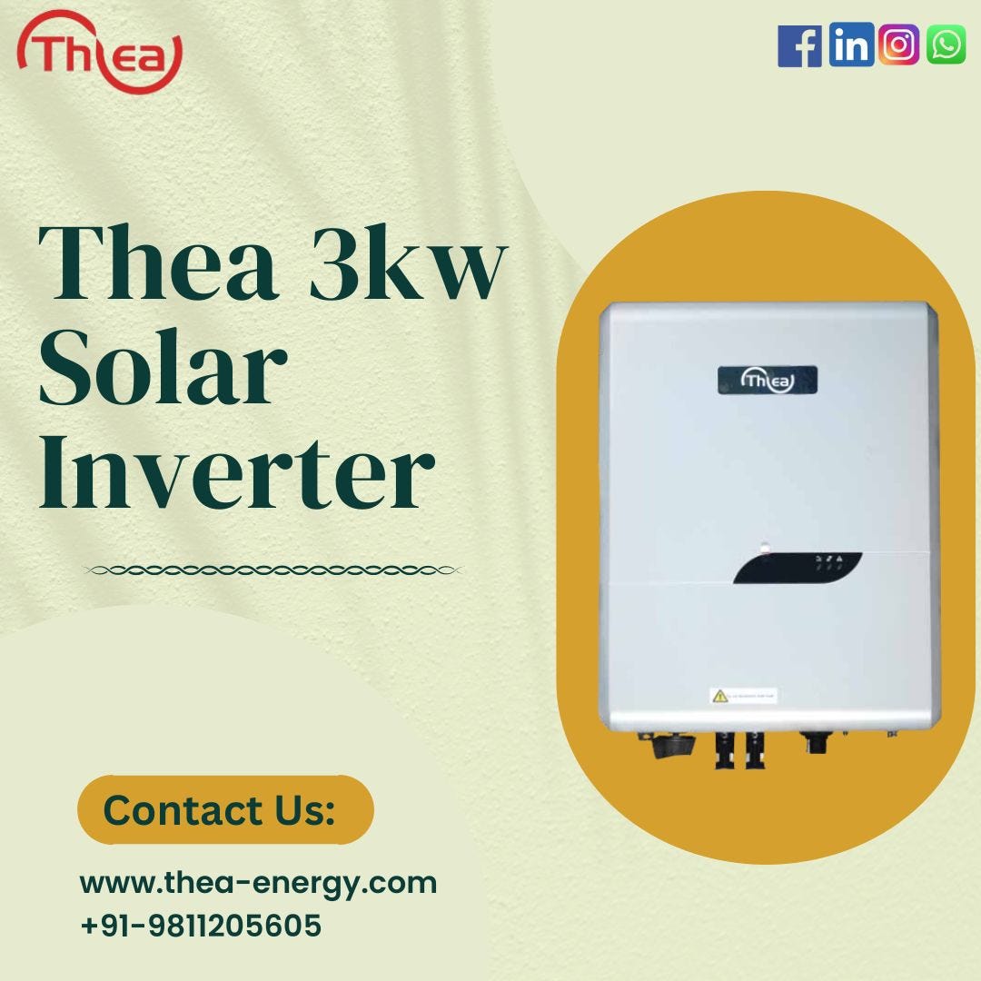 Thea 3kw Solar Inverter - Thea-energy - Medium