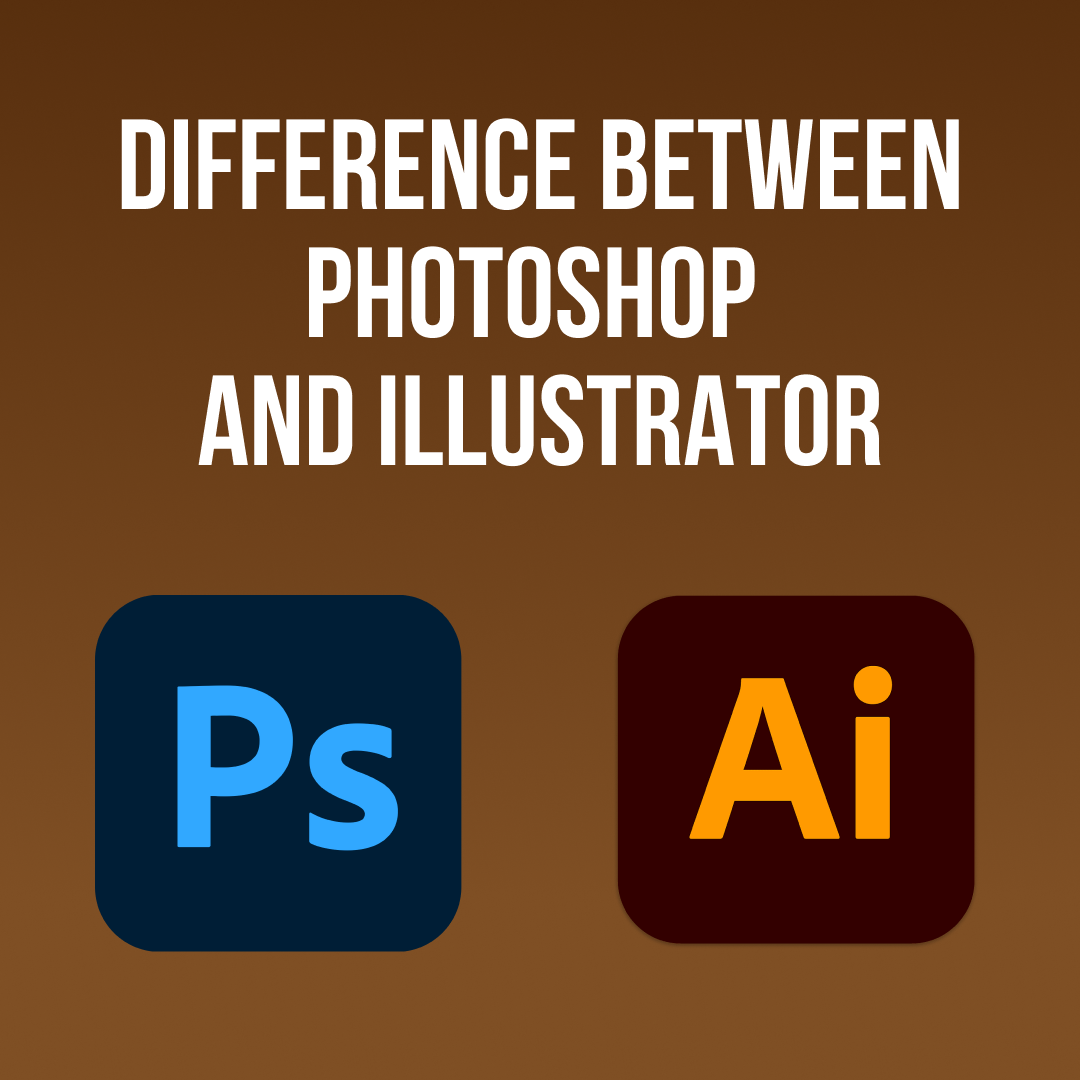 Difference between photoshop and illustrator - Bhargav Chary - Medium