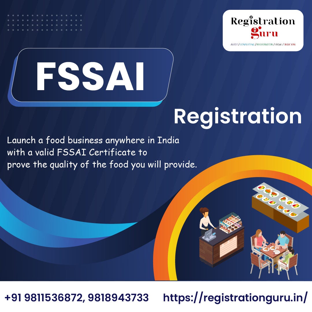 FSSAI Registration Online in India - Registration Guru - Medium