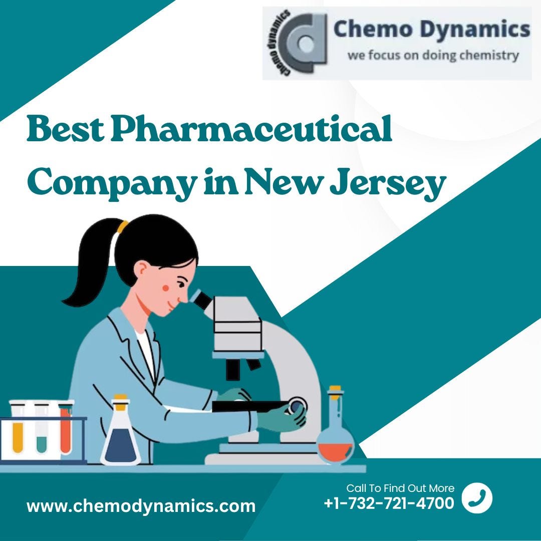 Best Pharmaceutical Company in New Jersey - Chemodynamics - Medium