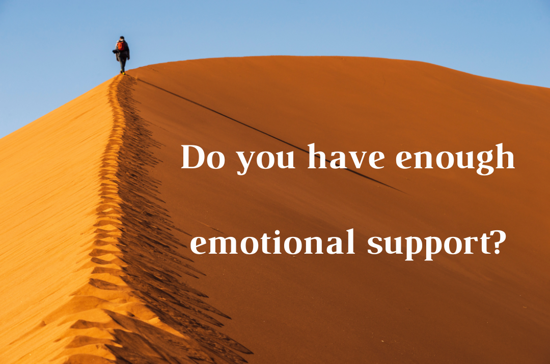 Do You Have Enough EMOTIONAL SUPPORT? | by Manna Abraham, Founder - The ...