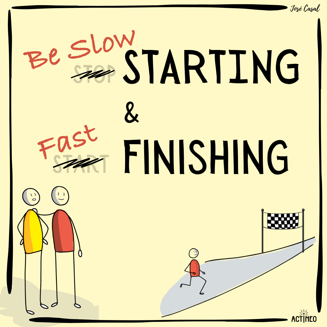 What if saying “Stop Starting and Start Finishing” was a mistake? | by ...