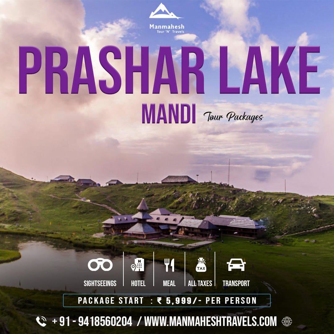 Explore Prashar Lake with Man Mahesh Travels! Discover the serene ...
