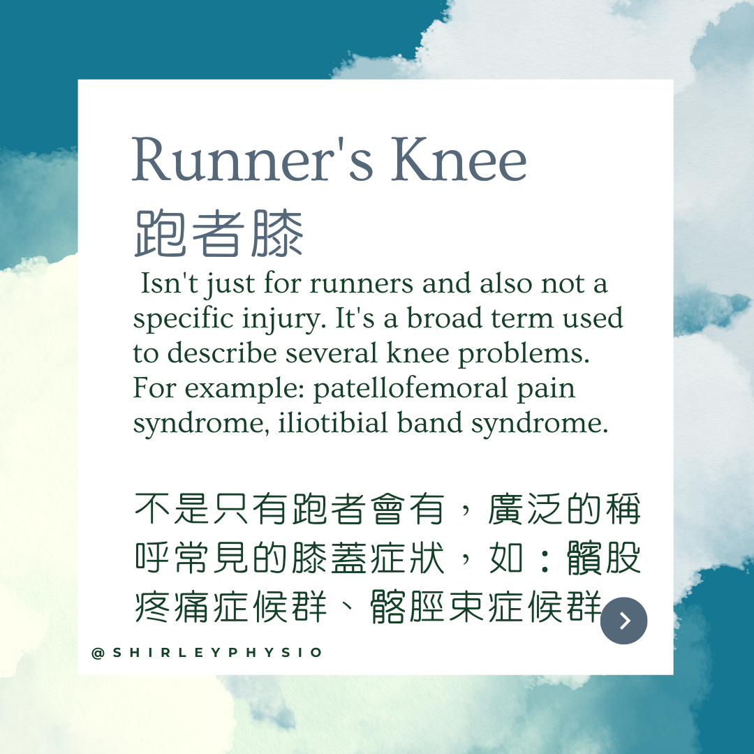 跑者膝 by Shirley Physio 賴冠帆物理治療師 | Medium | Medium
