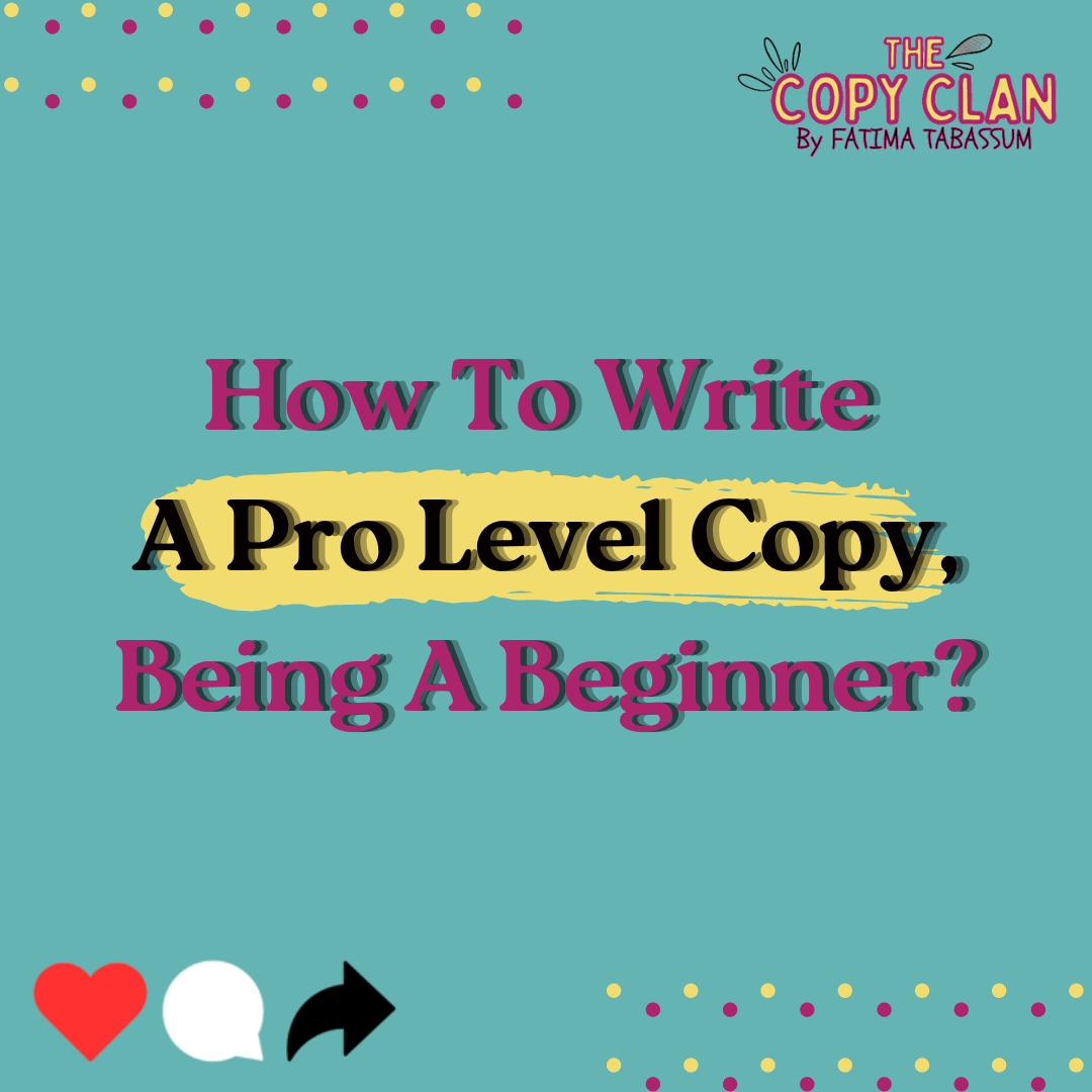 How To Write A Pro Level Copy. You cannot sell non-veg to vegans. That ...