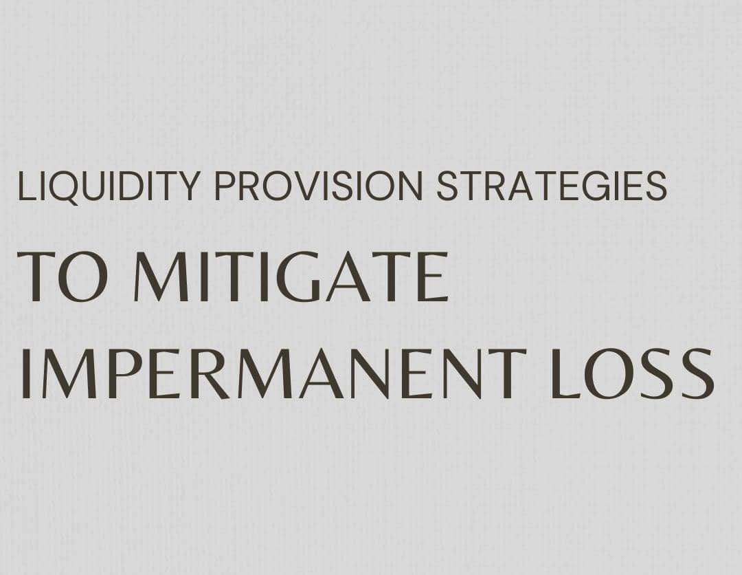 5 strategies to mitigate Impermanent Loss | by Ifeoma Chidera | Medium