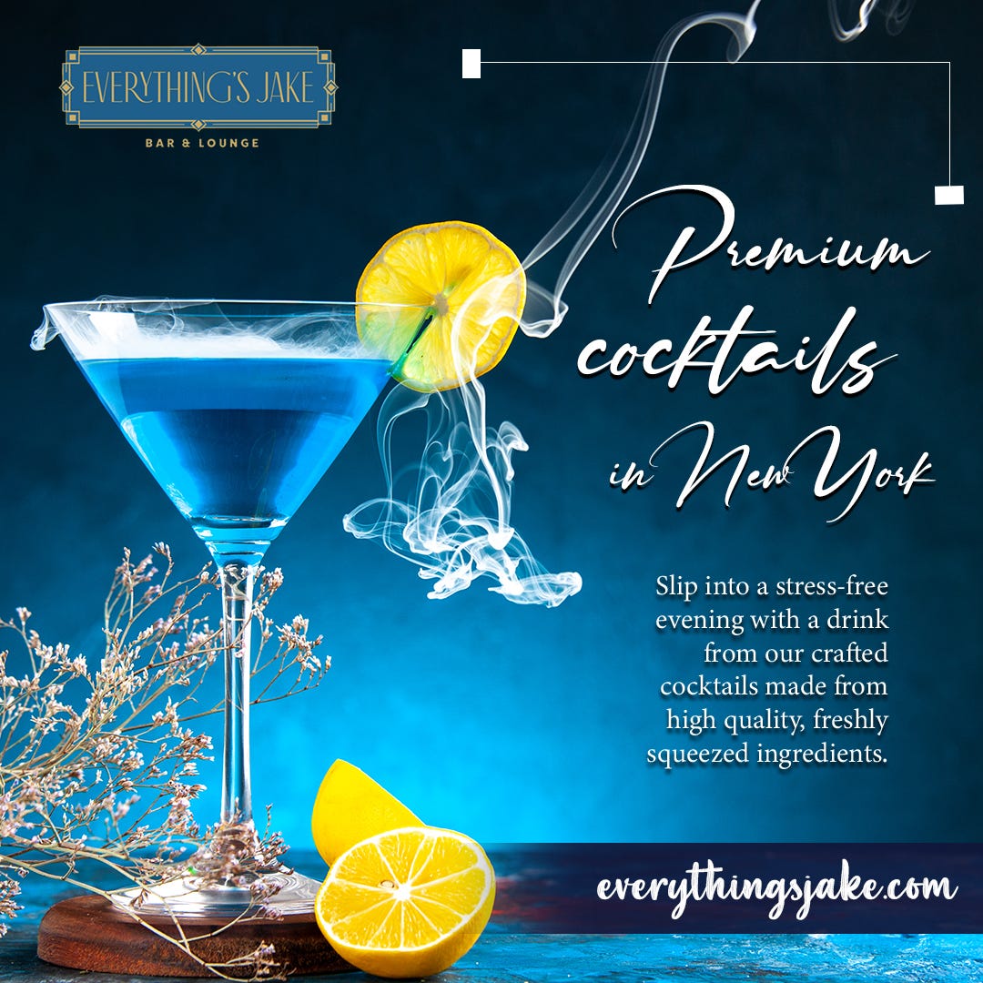 Experience Extravagance with EVERYTHING’S JAKE Premium Cocktails in New York! - EVERYTHING'S ...