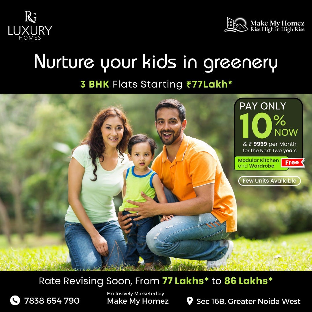 Luxurious Living at RG Luxury Homes, Noida Extension - Lubna Brandshine ...