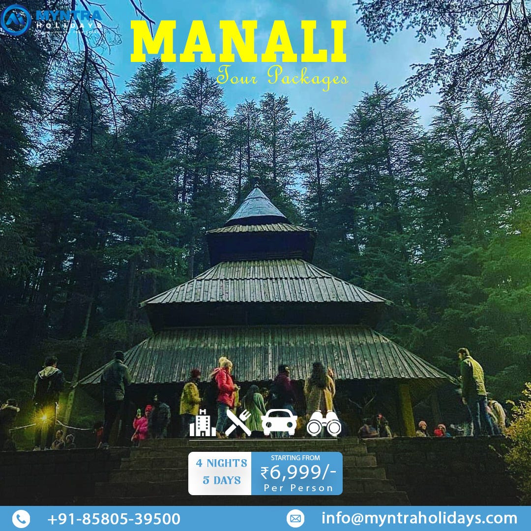 Manali Tour Packages - Myntra Holidays - Medium