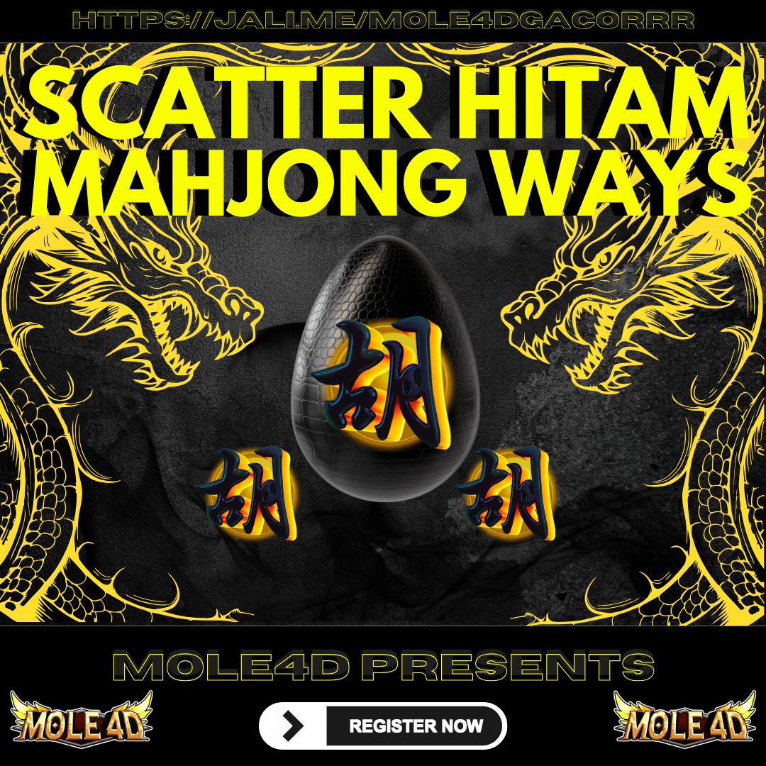 SCATTER HITAM MAHJONG WAYS 1 & 2 DI MOLE4D - zaskia luna - Medium