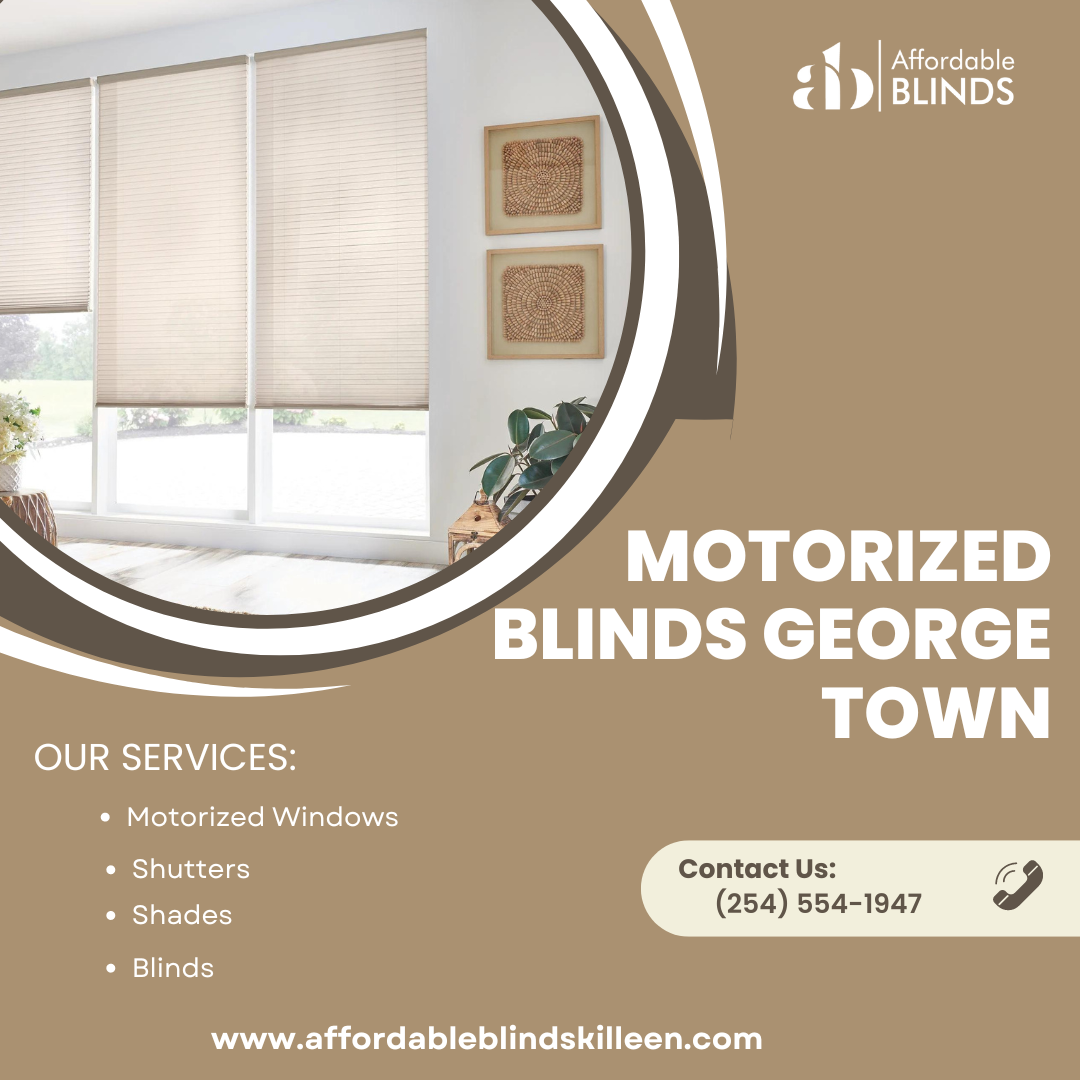 Transforming Your George Town Home with Custom Motorized Blinds | by ...