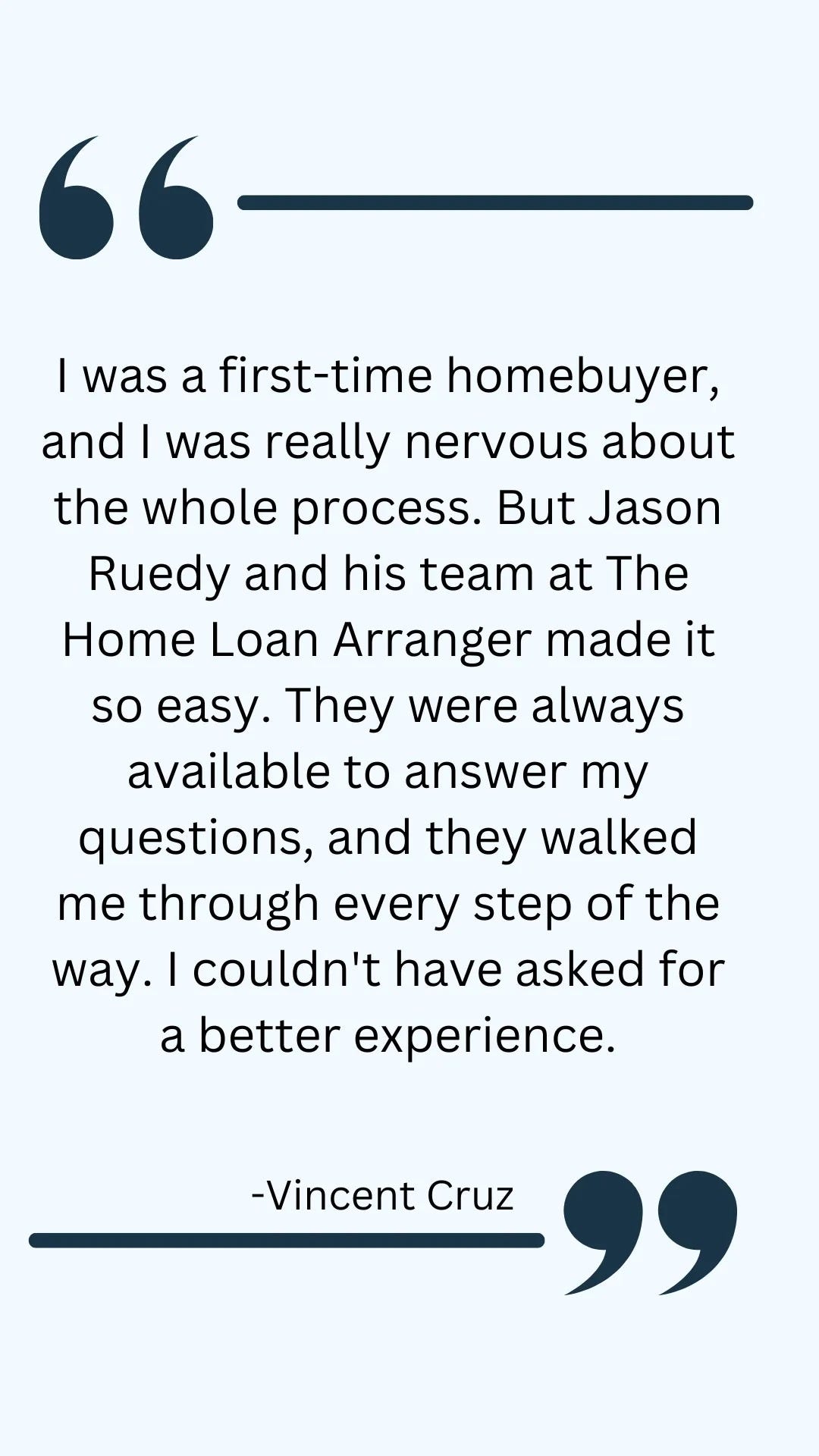 Jason Ruedy, of The Home Loan Arranger offers lower rates, faster ...