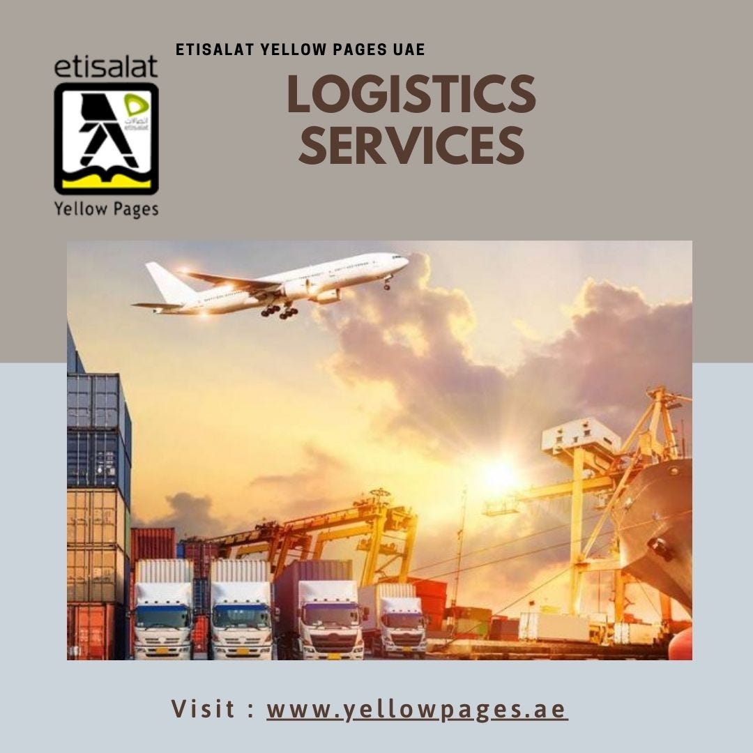 Choose the Best Logistics Services in UAE - Saabir malik - Medium