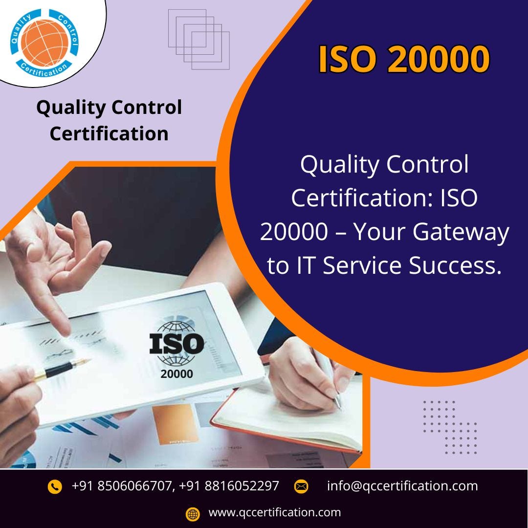 ISO 20000 | QC Certification - Sandeep - Medium