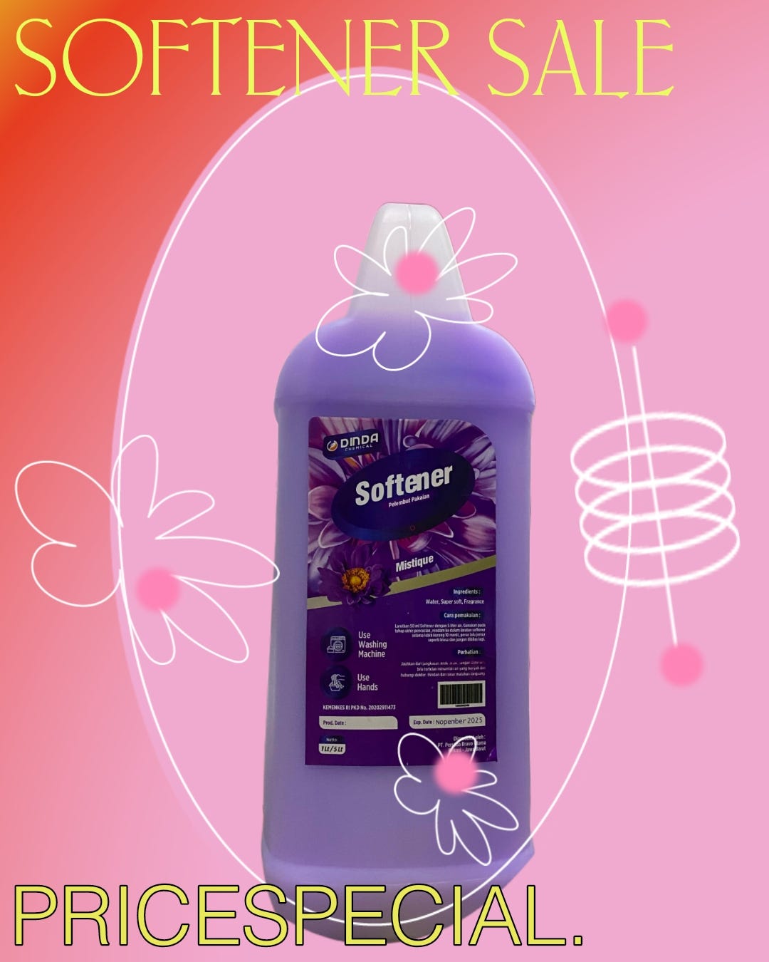 PERLENGKAPAN LAUNDRY JAKARTA Best softener laundry,Softener laundry ...