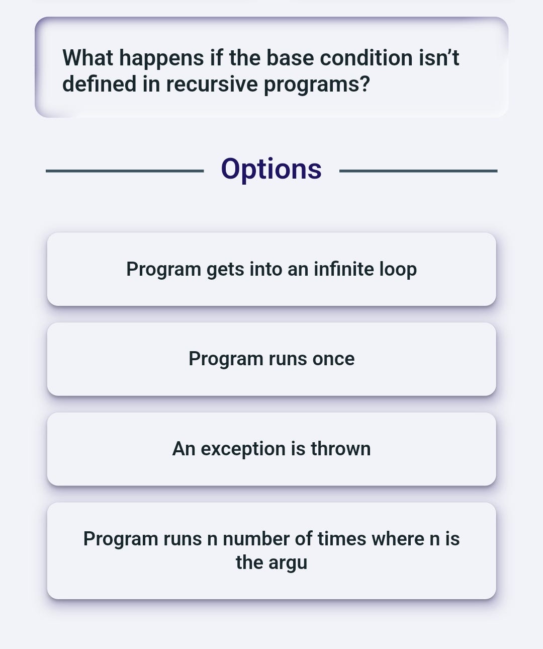 What Happens If The Base Condition Is Not Defined In Recursive Programs Python Coding Medium 
