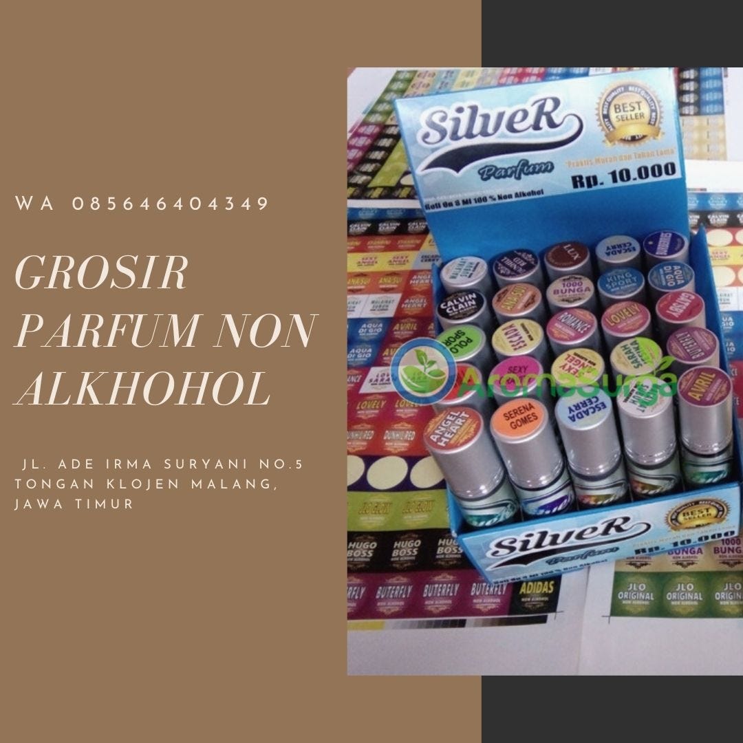 WA 0856–4640–4349 Jual Parfum Non Alkohol Grobogan - Toko Biang Parfum ...