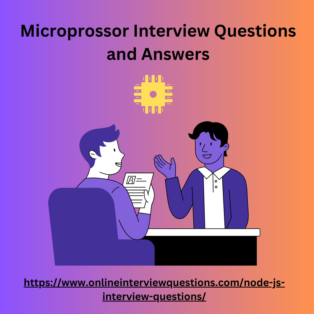 Top 20 Microprocessor Interview Questions and Answers | by Aliabid | Medium