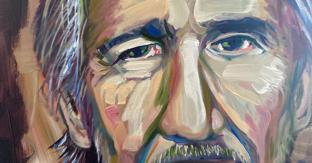 New Painting: Roger Waters. Painted Roger Waters in the middle of a ...