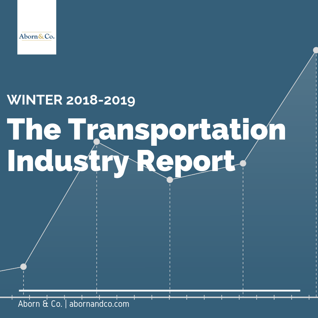 The Transportation Industry Report: Winter 2018–19 | by Aborn & Co ...
