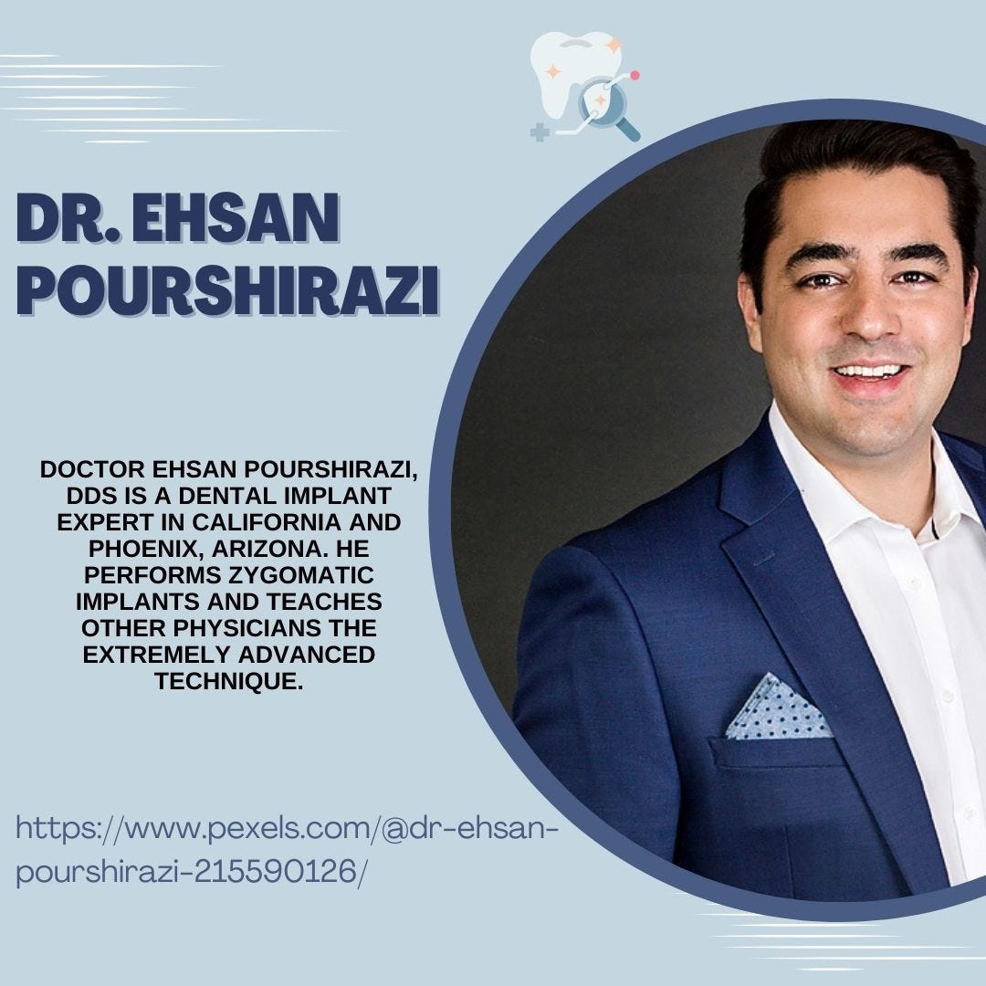 Dr. Ehsan Pourshirazi A Dental Implant Expert - Dr. Ehsan Pourshirazi - Medium
