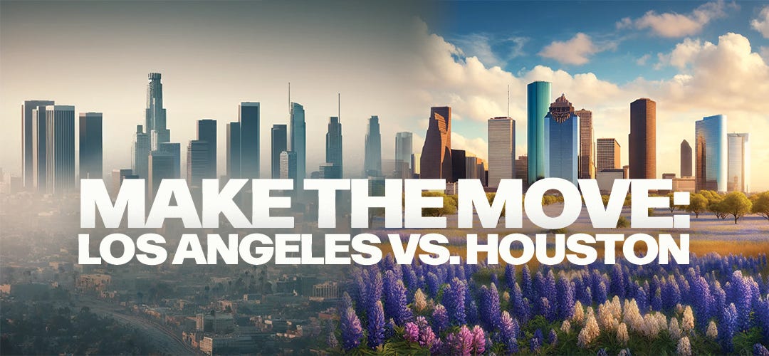 Make the Move: Los Angeles Vs. Houston | by Keven Card | Apr, 2024 | Medium