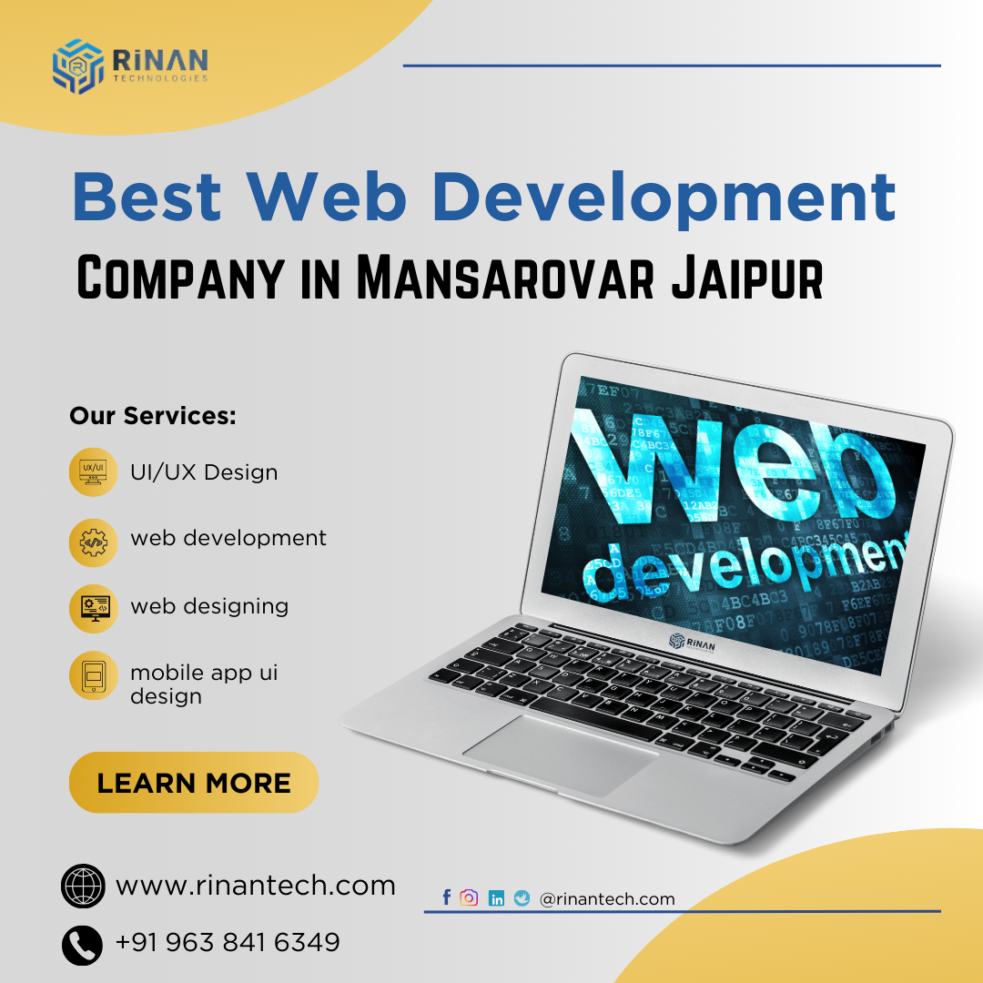 Best Web Development Company in Mansarovar Jaipur - RINAN TECHNOLOGIES - Medium