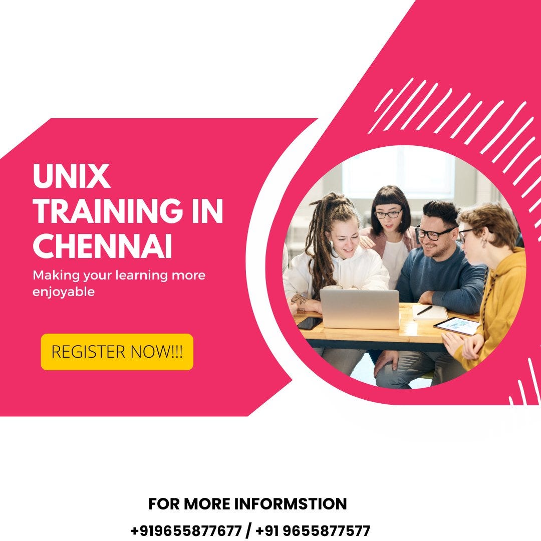 Leading Unix Training in Chennai. One of the professional certificates ...