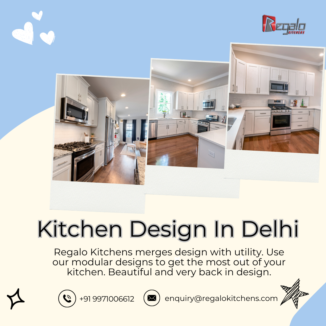 Kitchen Design In Delhi | Regalo kitchens - Regalo kitchens - Medium