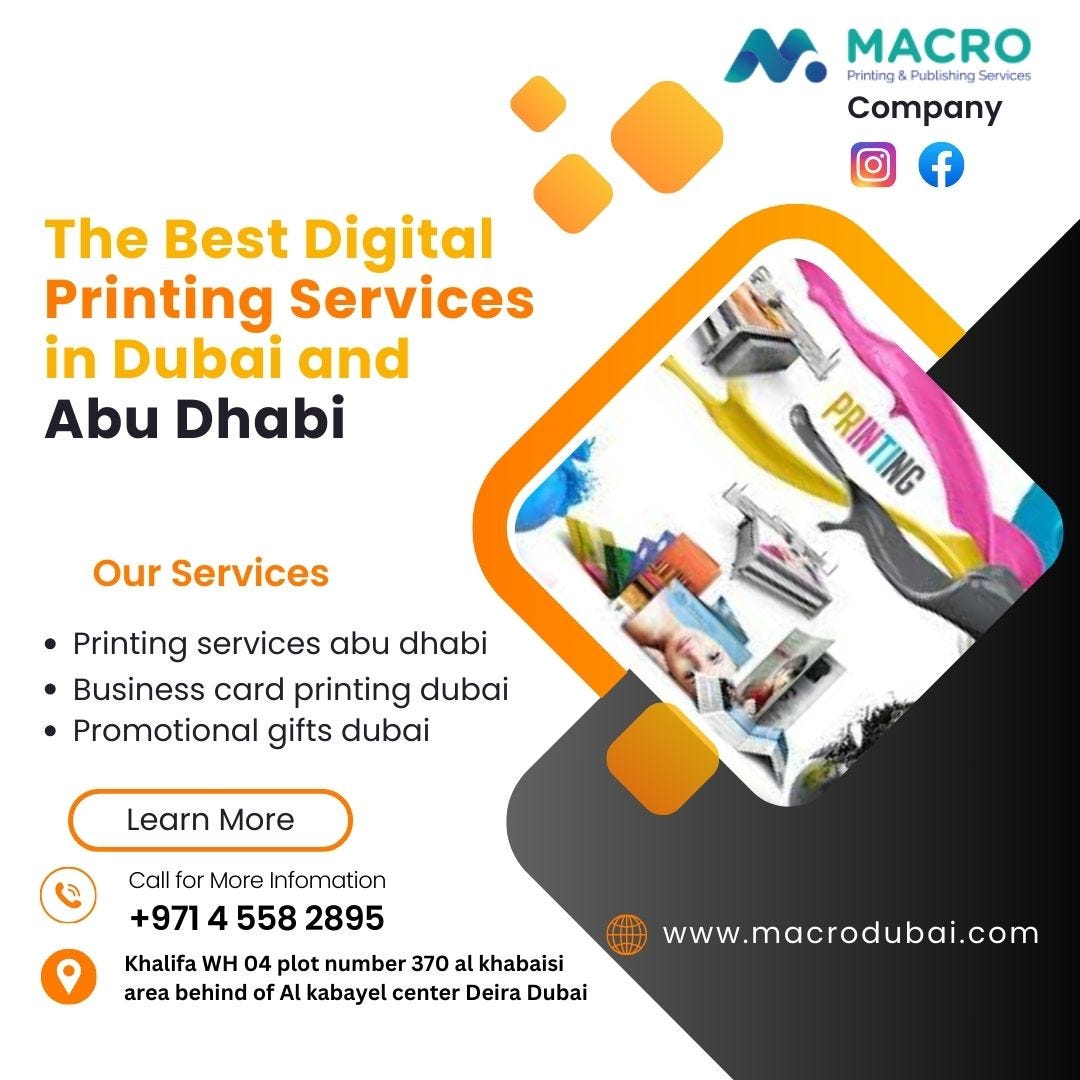 The Best Digital Printing Services in Dubai and Abu Dhabi - Macrodubai ...