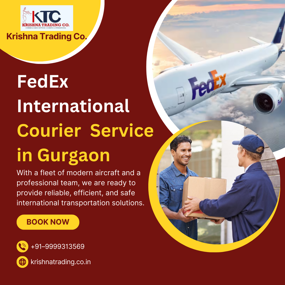 Reliable FedEx International Courier Services in Gurgaon | Krishna ...