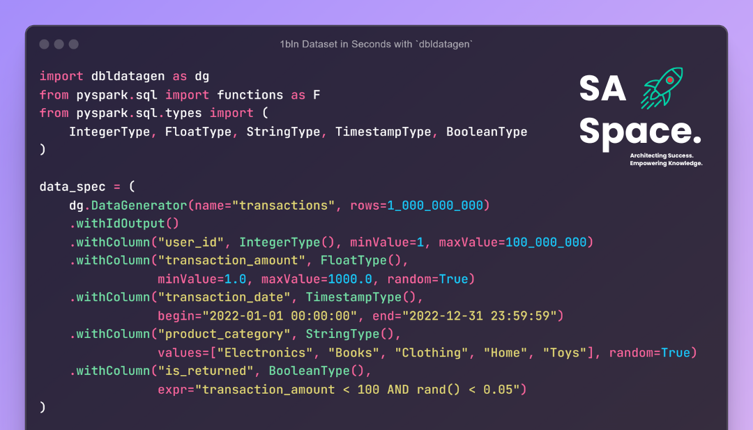 Generating 1 Billion Rows of Complex Synthetic Data 🚀 | by Lasha ...