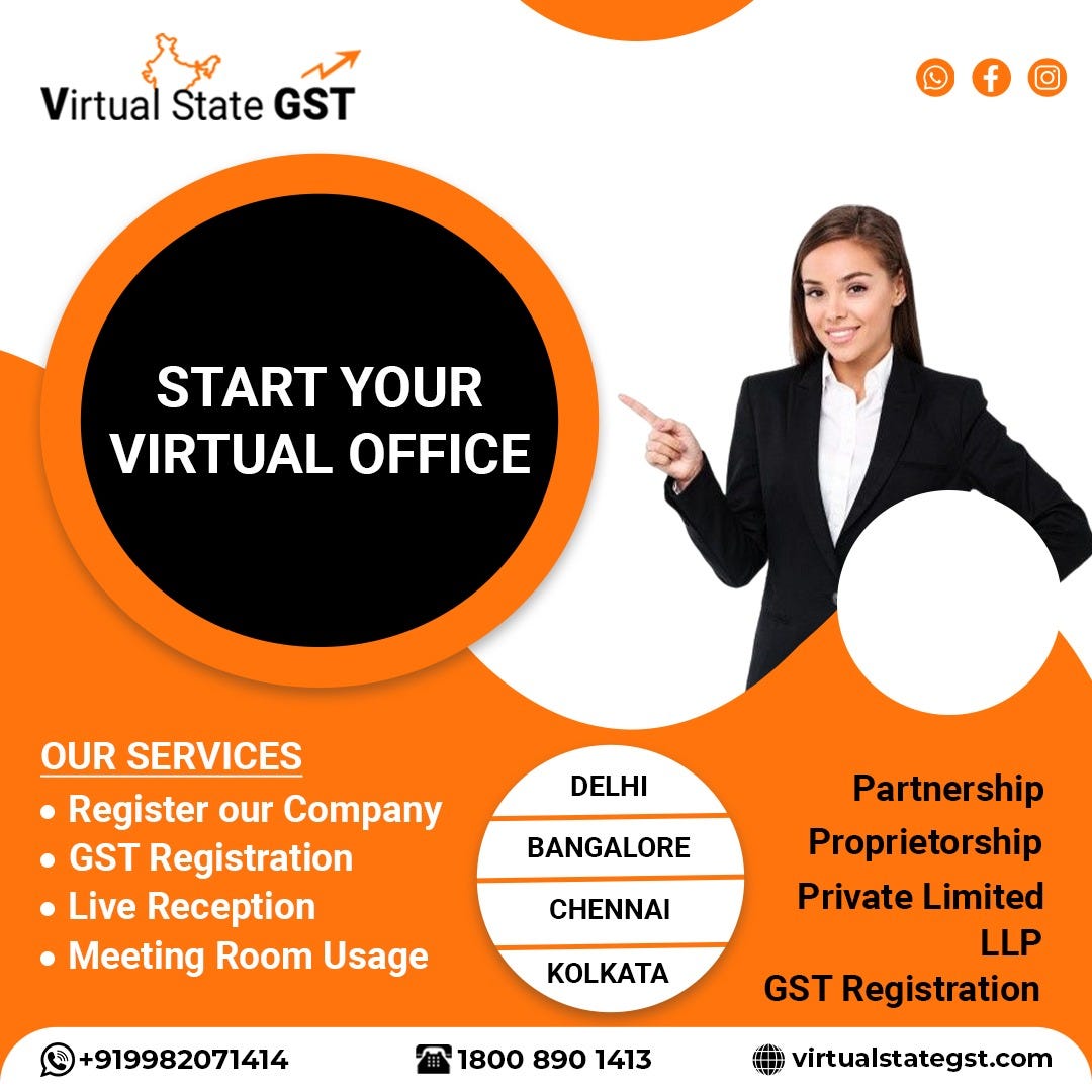 virtual address for gst. A virtual office in Jaipur with… | by ...