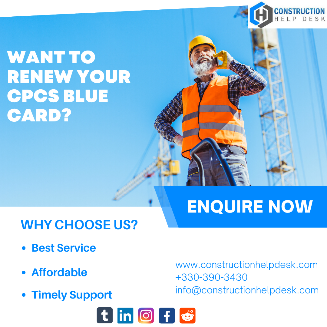 Want To Renew Your CPCS Blue Card? - ConstructionHelpDesk - Medium