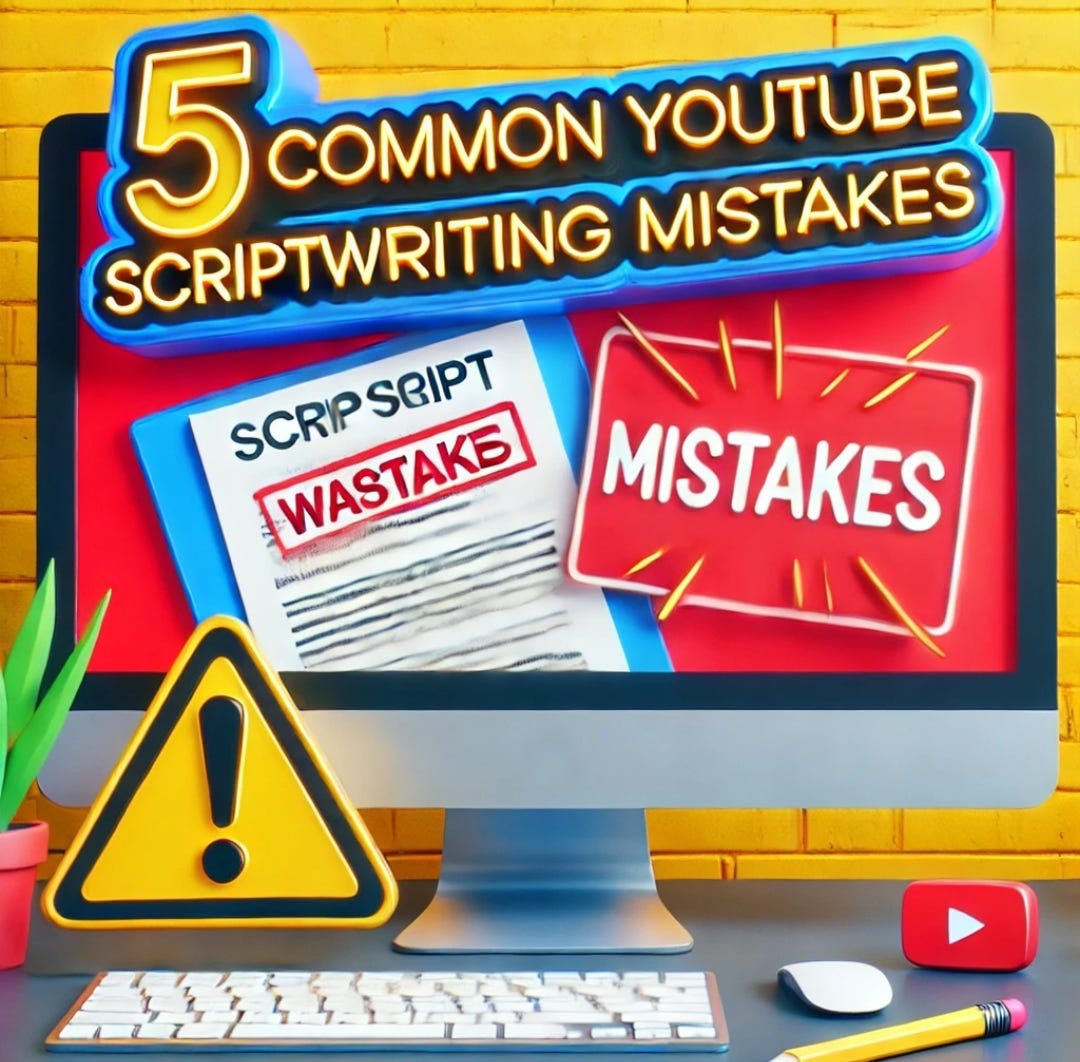 5 Common YouTube Scriptwriting Mistakes (and How to Avoid Them) | by ...